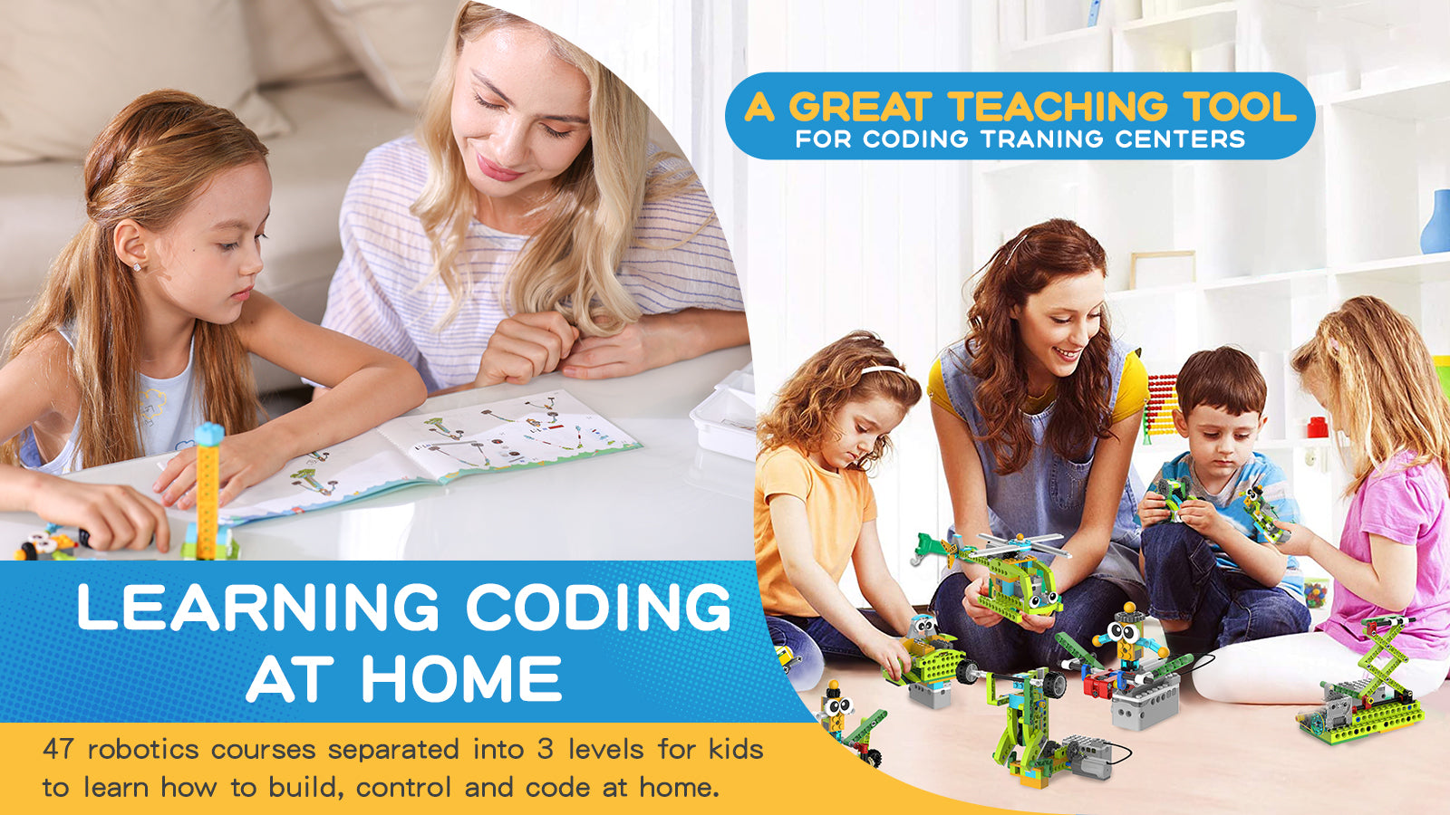 Makerzoid Programmable Toys Robot Master, 200-in-1 Coding Robot Kit, S ...